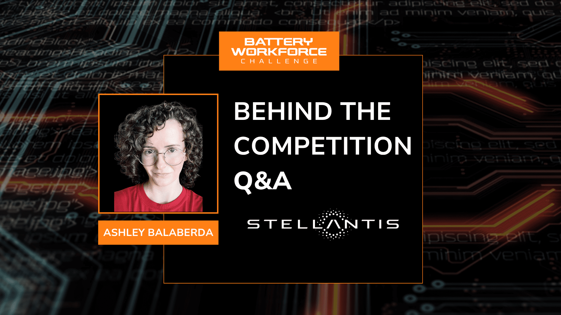 Stellantis’ BattChallenge project manager Ashley Balaberda’s building ...